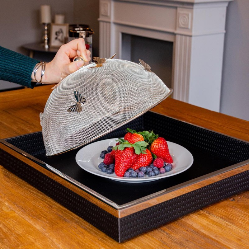 SILVER PLATED FOOD COVER - home-selections.gr